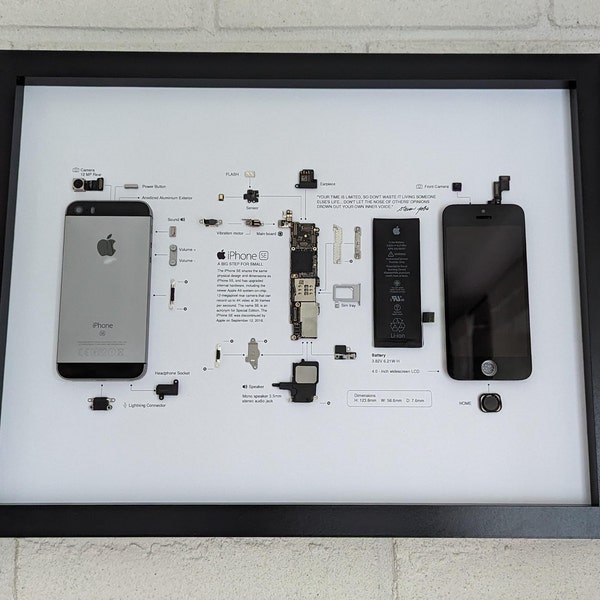IPhone 5S Teardown Template | A3 | iPhone Frame Template, Framed Iphone ...
