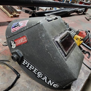 PIPEFITTER Welder, PLUMBER, PIPELINE Hard Hat Stickers | Helmet ...