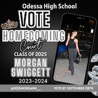 Homecoming Flyer, Vote for Me Flyer, HOCO Queen Editable Canva Flyer ...