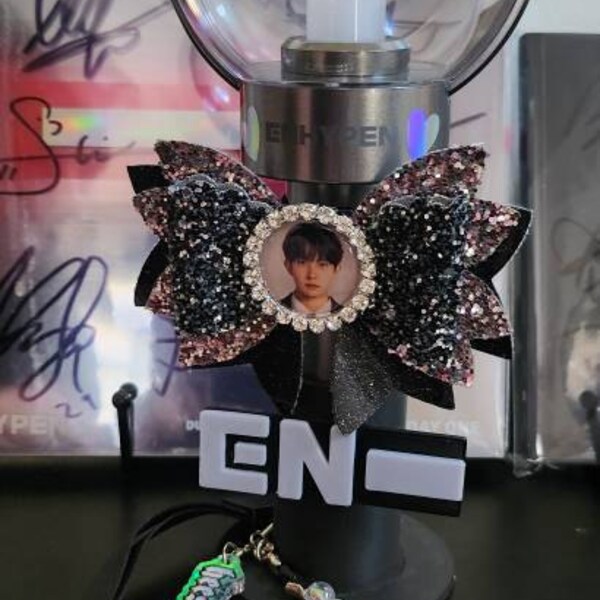 Holographic Enhypen Name Tags Vinyl Stickers - Decal Concert Light ...