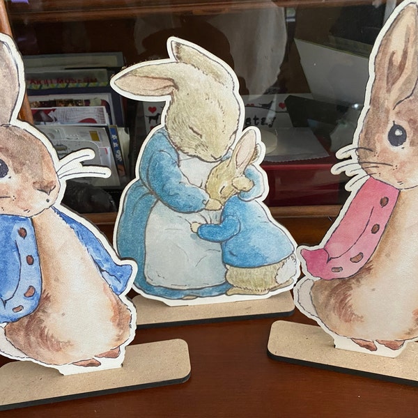 Winnie the Pooh Figures Pack of 10 Wooden Winnie the Pooh Centerpiece ...