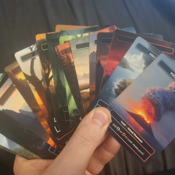 5/5 Dragon Token With Number Display – Magic the Gathering - Etsy