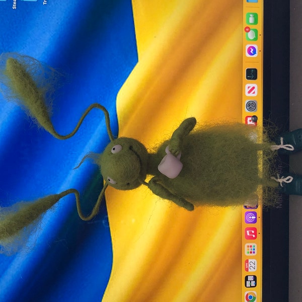 Needle Felted Fleas, Bugs, Fantasy, Felting Aliens, Creatures Wool ...