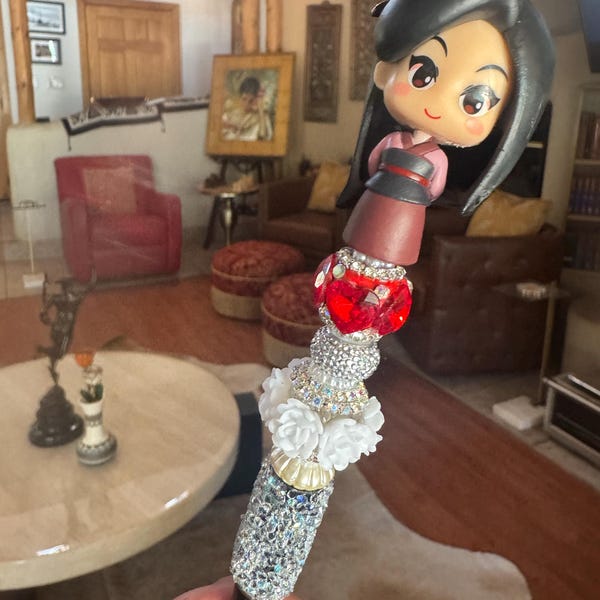 DEMON SLAYER Fancy PEN | Cute Custom Beaded Pens | Fun Gift | Office ...