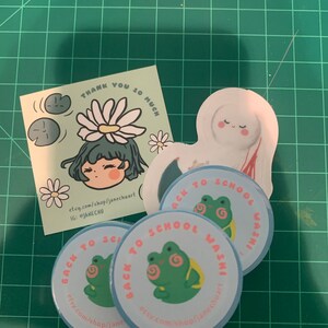 Miss Froggy Back to School Washi Tape Cute Frog Tape for - Etsy