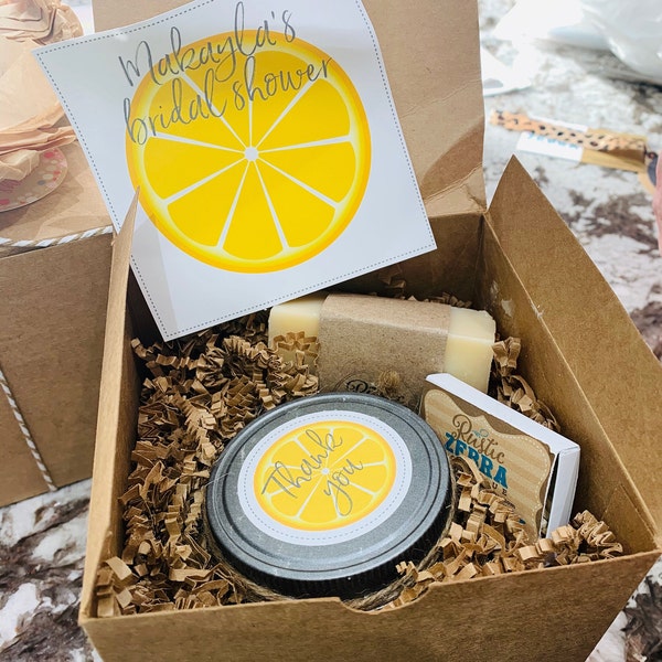 Feel Better Gift Box, Mental Health Gift, Lemon Gift Box, Small Gift ...