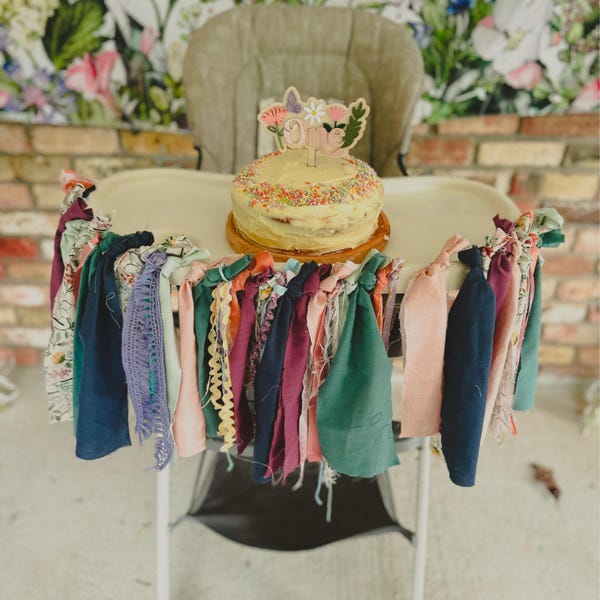 Wildflower Birthday Cake Topper | Wild Flowers First Birthday Decor ...