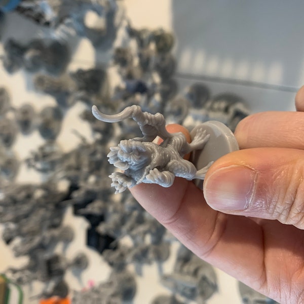 Dnd Essential Monster Mini Pack 2 - 22 Miniatures! - EC3D, Pathfinder ...
