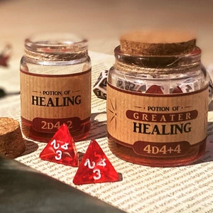 Potion of Invisibility Dungeons & Dragons Potion d20 - Etsy UK
