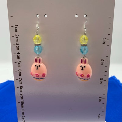2pc, 9pc or 10pc Easter Egg Charms easter Egg Earrings easter Candy ...