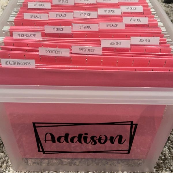 End of Life DIY File Kit, Emergency File Kit, Caretaker File Kit, I'm ...