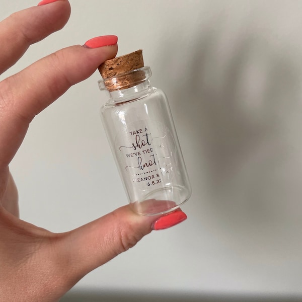 Take A Shot Wedding Stickers Custom Shot Glass Labels Wedding Favor ...