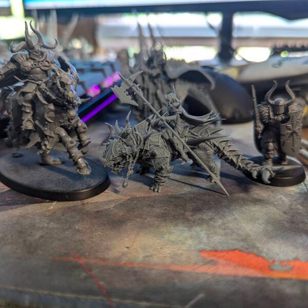 Orc Queen Drakka Northern Orcs Rescale Miniatures 8K Resin Printed ...