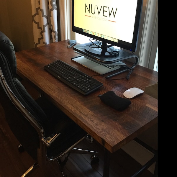 Desk, Computer Desk, Computer Table, Barn Wood Table, Reclaimed Wood ...