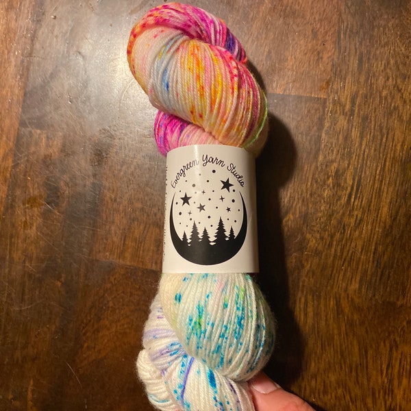 Wild Child | READY TO SHIP | Hand Dyed Yarn, Indie Dyed Yarn, Sock Yarn ...