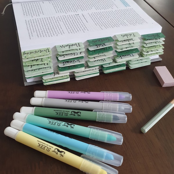 PRINTABLE Bible Highlighter Color Code - DIGITAL DOWNLOAD - Etsy