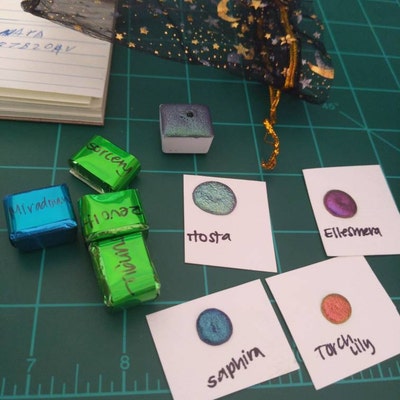 Hosta Supershift Colorshift Handmade Watercolor Paint Multichrome Paint ...