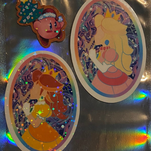 Game Princess Vinyl Holographic Sticker - Etsy