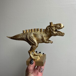Dinosaur Menorah - Etsy