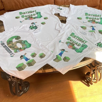 Mom of the Minecrafter Birthday SVG - Etsy