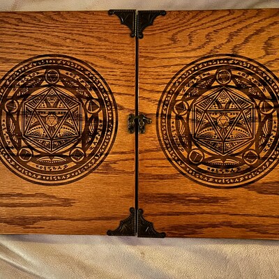 D20 SVG Tribal Magic Circle RPG Arcane Circle Polyhedral - Etsy