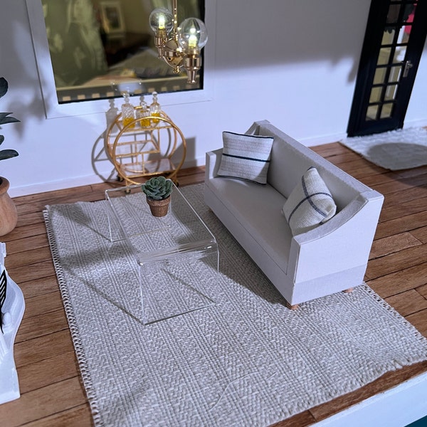 Sale! Dollhouse Miniatures Area Rug, Dollhouse Accents, Dollhouse ...