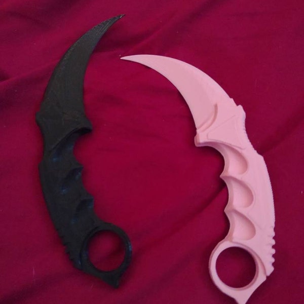 Plastic Model Karambit Knife - Etsy