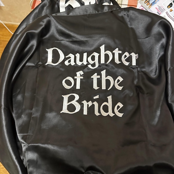 Personalized Robe Custom Embroidered Robes Bridal Robes Wedding Robes ...