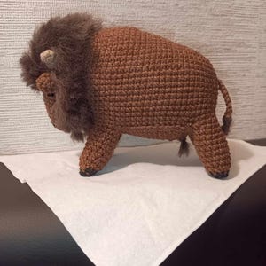Amigurumi Bison Pattern Crochet Buffalo Pattern - Etsy