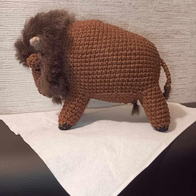 Amigurumi Bison Pattern Crochet Buffalo Pattern - Etsy