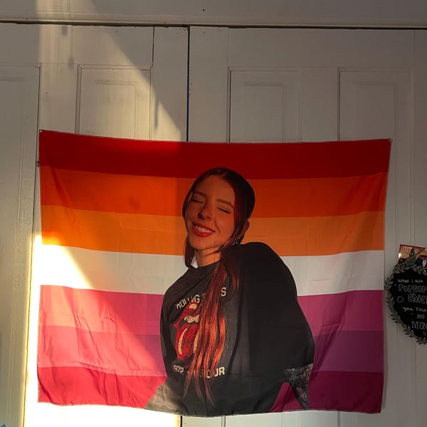 Ain't No Party Like A Diddy Party Funny Flag Tapestry, Meme Flag ...