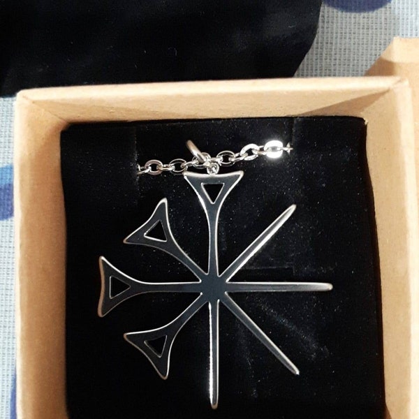 Cuneiform Sumerian Dingir (ancient Symbol) With Bright Shiny Satin ...