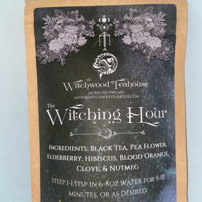 The Witching Hour Organic Loose-leaf Witch Tea - Etsy