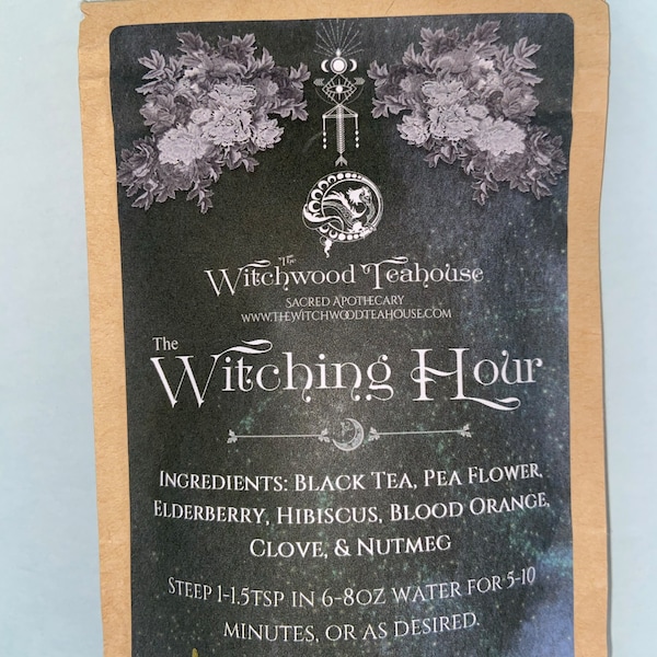 The Witching Hour Organic Loose-leaf Witch Tea - Etsy