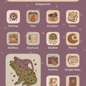 Witch Ios 14 Icons Witchcraft App Icons Pack Witchy Instagram - Etsy