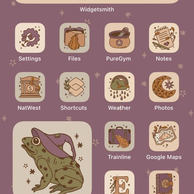 Witch Ios 14 Icons Witchcraft App Icons Pack Witchy Instagram - Etsy UK
