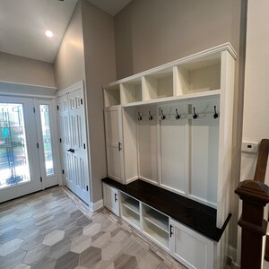 Add-on Fee Solid Dividers Between Cubbies of Entryway Bench - Etsy