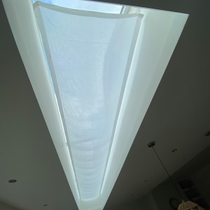 Cotton Muslin Blind, Flat Curtain, Egyptian Cotton, Max Length 120cm - Etsy