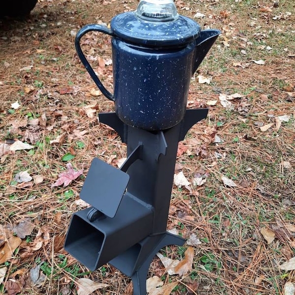 Rocket Stove-wood Burning Camp Stove - Etsy