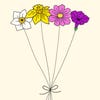 Custom Birth Flower Bouquets | Digital Prints | Digital Download ...
