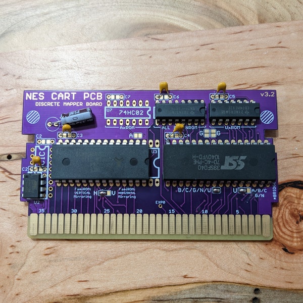 Nintendo NES Cartridge Circuit Board - Discrete - Etsy