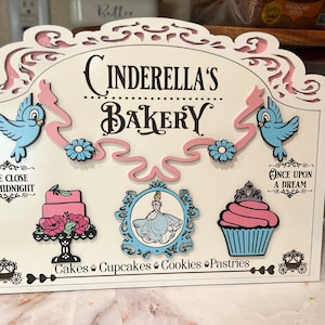 Disney Main Street Snack Bar Sign Disney Kitchen Decor 3d Wood Sign ...