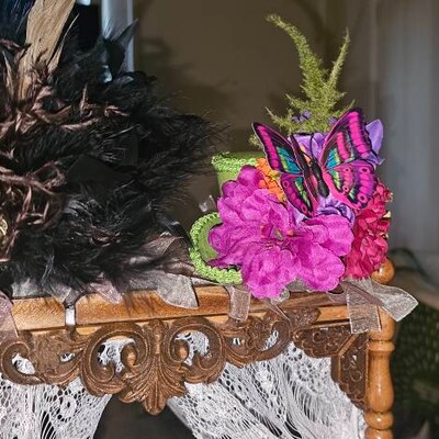 Demonstration or Example of Sizes of Top Hats for Chiki Bird Hat Studio ...