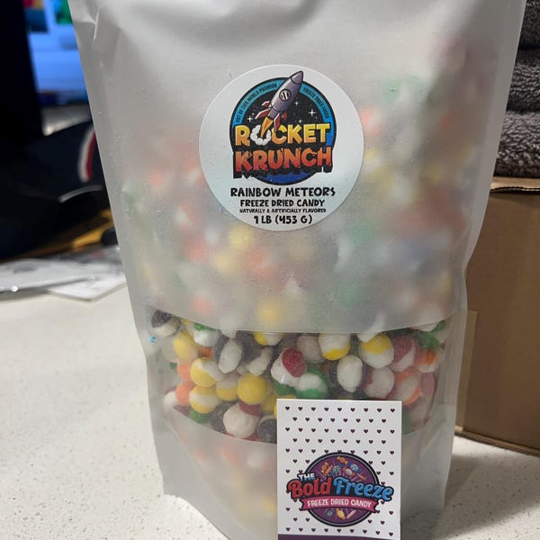 Rocket Krunch Variety Freeze Dried Candy Goodie Bag--perfect Gift! - Etsy