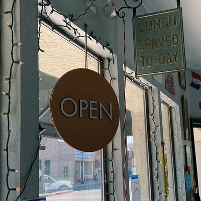 Office Open Closed Sign / Wood Open Closed Sign / Business Open ...