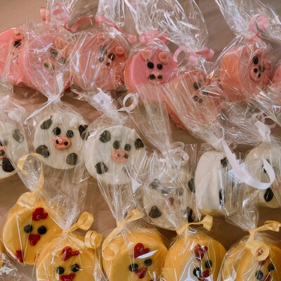 Barnyard Farm Animal Chocolate Covered Oreos - Etsy