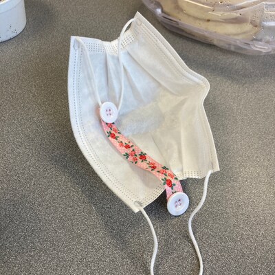 Ear Savers for Face Masks Comfortable Mask Extenders Stretch Mask ...