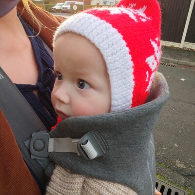 Knitted Orange Fruit Baby Beanie Hat - Etsy