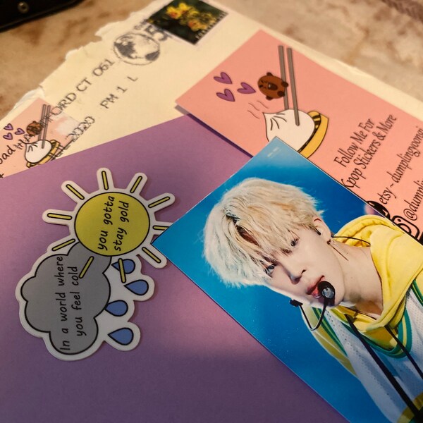 BTS Jin / Seokjin Holding Rj Inspired Weather / Scratch Proof Vinyl ...