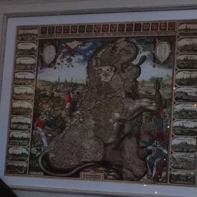 Ancient Order of Hibernians Vintage Art Print Antique Irish Catholic Fraternal Certificate ...